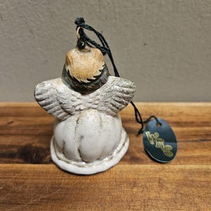 Extremely RARE - Vintage Walnut Ridge Chalkware WRC Angel Cat Christmas ...