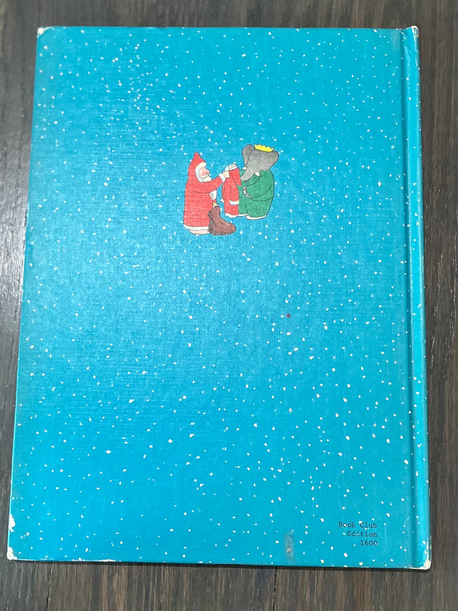 Babar and Father Christmas Vintage Hard Cover Children’s Book by Jean ...