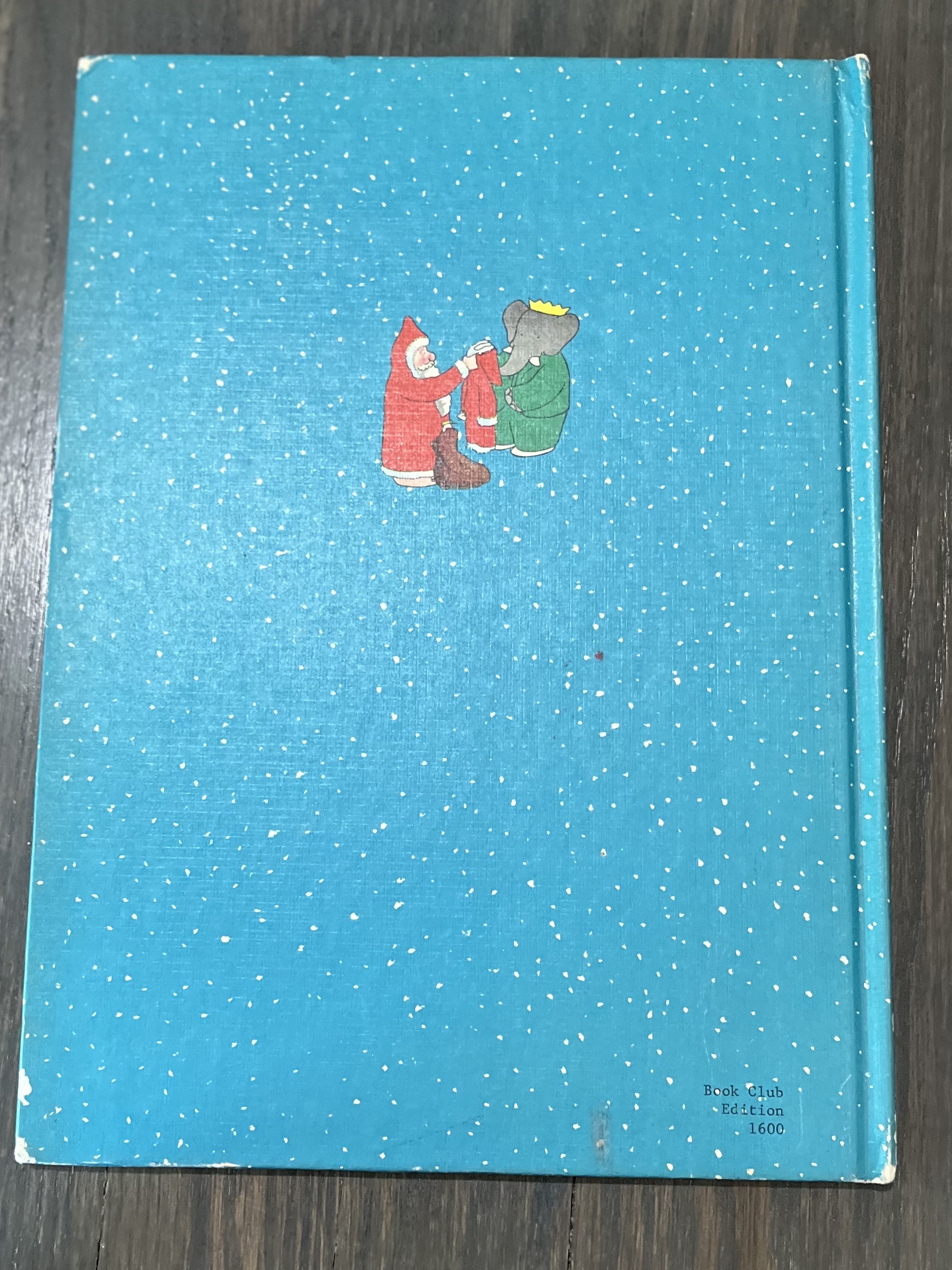 Babar and Father Christmas Vintage Hard Cover Children’s Book by Jean ...