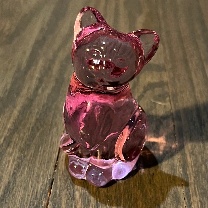 Fenton Cat - Etsy