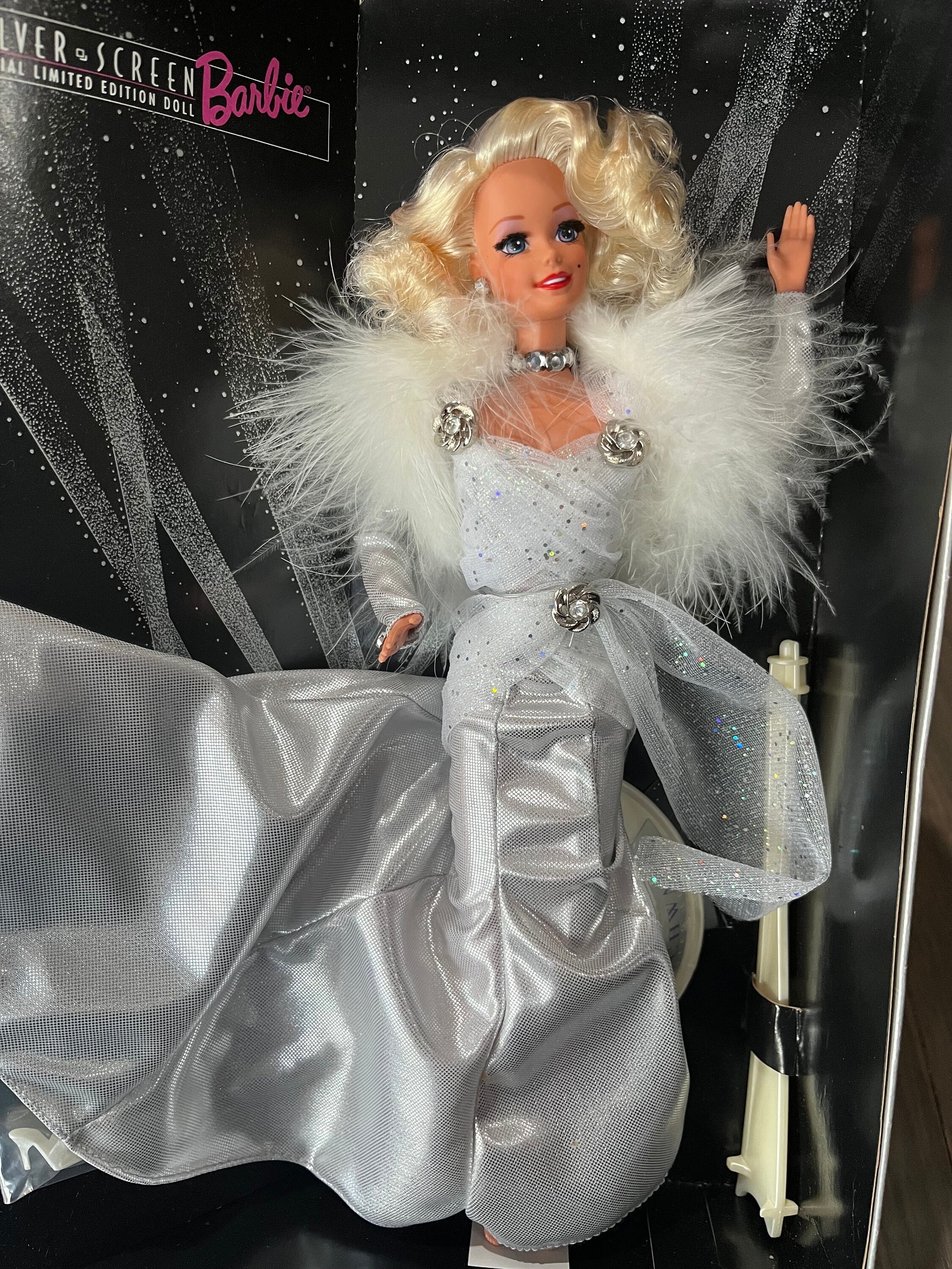 Silver Screen Barbie FAO Schwarz Special Limited Edition 1993, New in ...