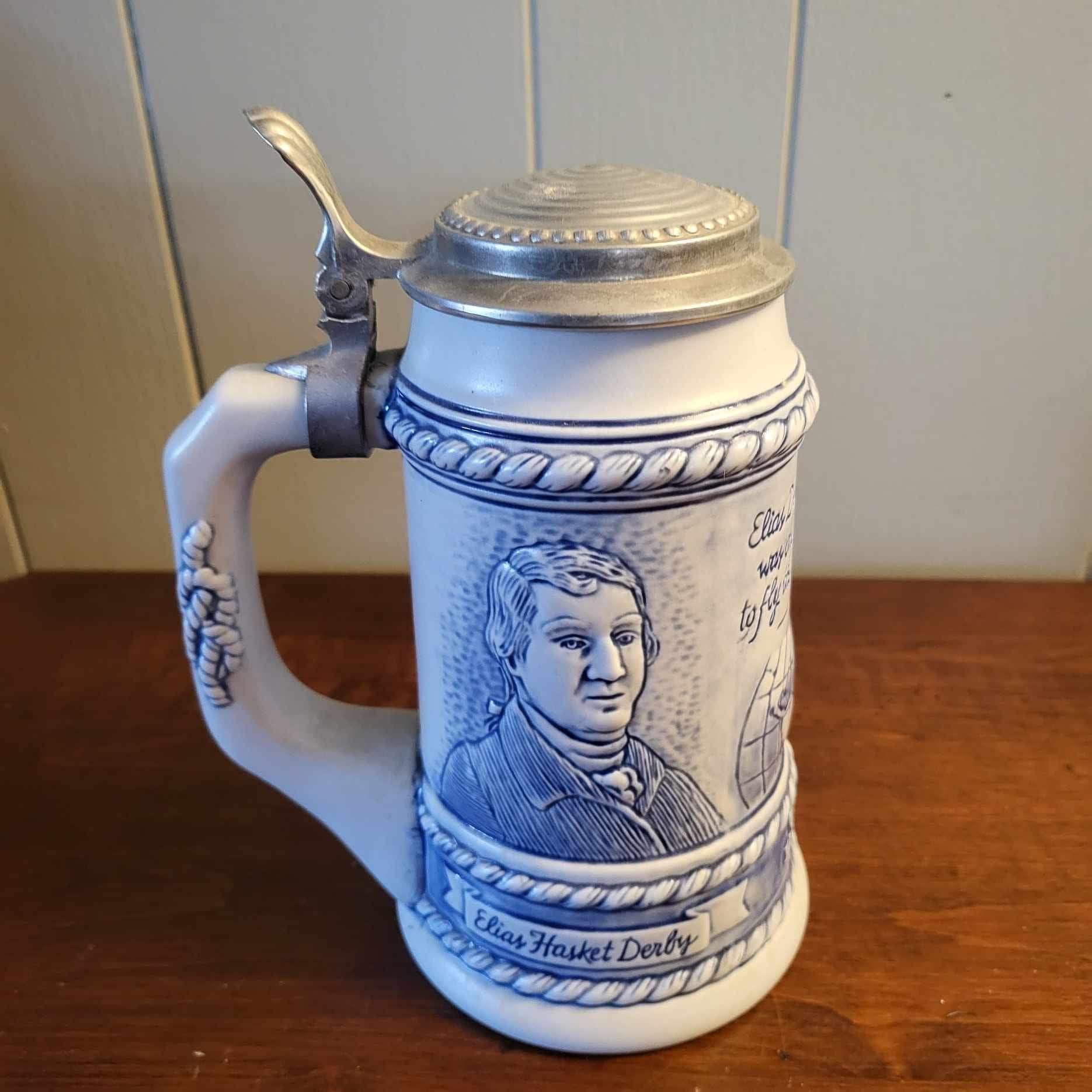 Old Spice Limited Edition ship Grand Turk Beer Stein 1982 - Etsy