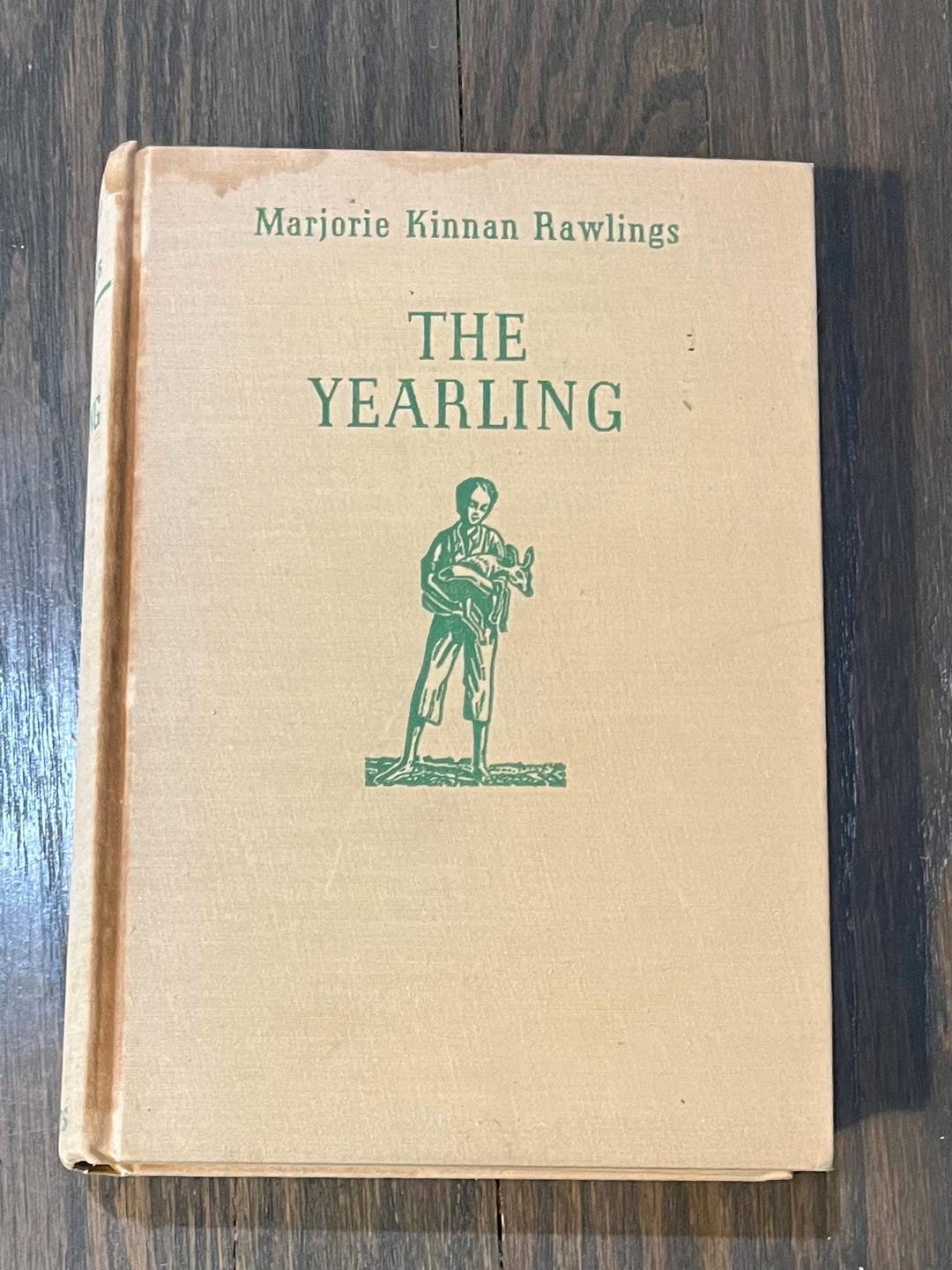 The Yearling by Marjorie Kinnan Rawlings - Vintage Hardcover Book 1938 ...
