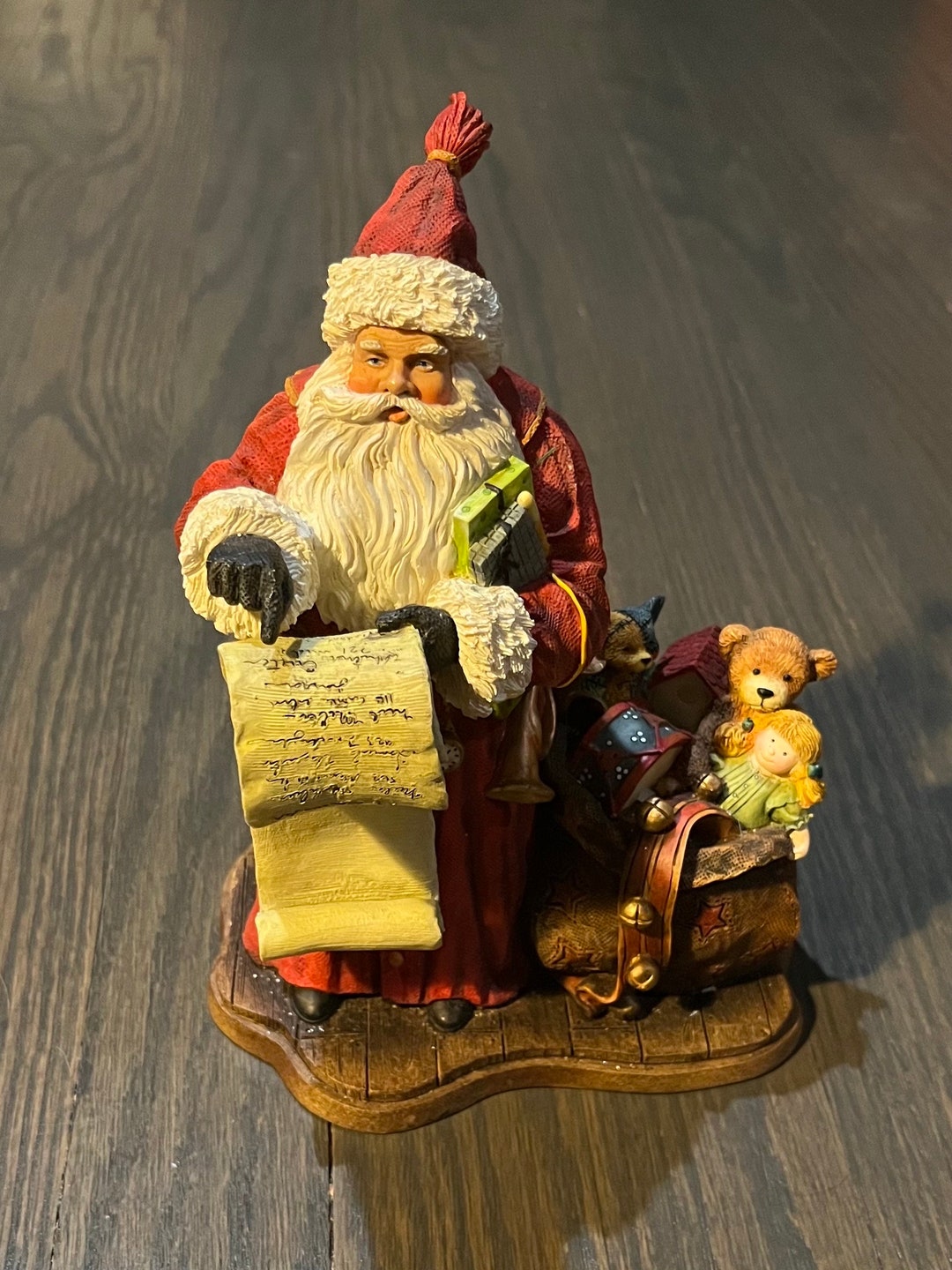 St. Nicholas Vintage 2000 Sculpture by Artist Ellen Stouffer, Artist ...