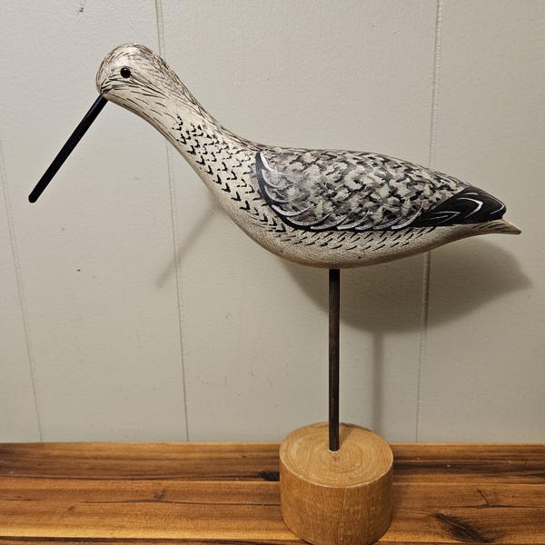 Carved Shore Birds - Etsy