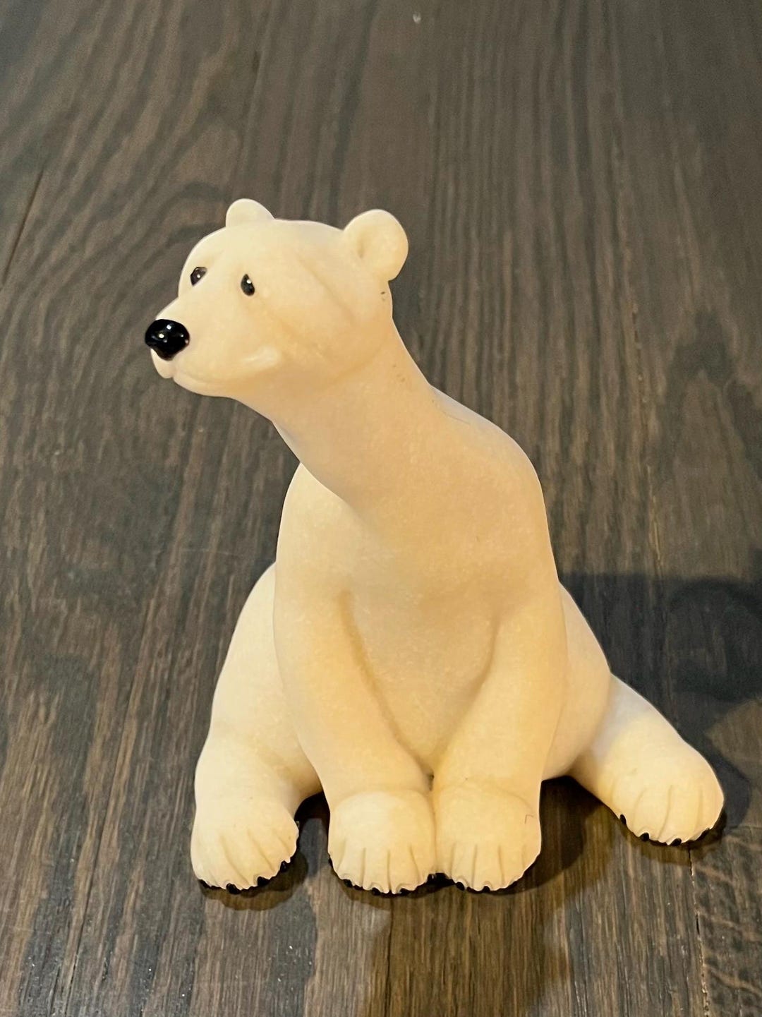 Quarry Critters Vintage Polar Bear Figurine by Second Nature Design ...