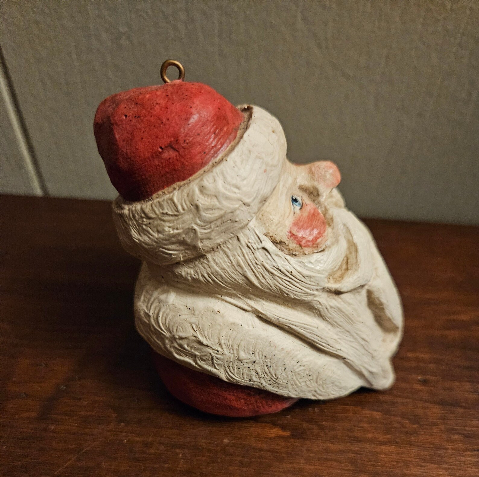 Hand Painted Vintage 1980's House of Hatten Santa Claus / St. Nick Bust ...