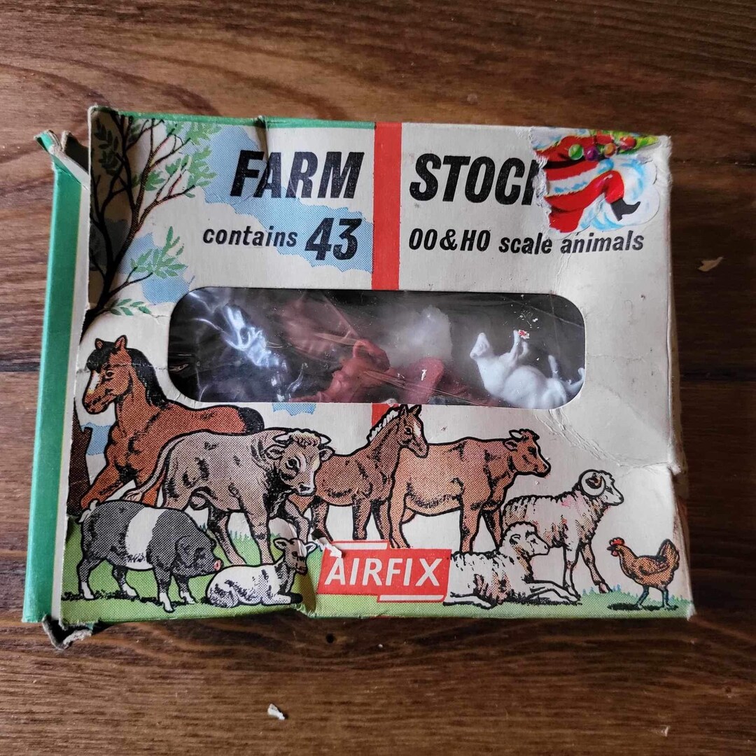 Airfix Vintage Scale Figures (animals & People) for Railroad Models - Etsy