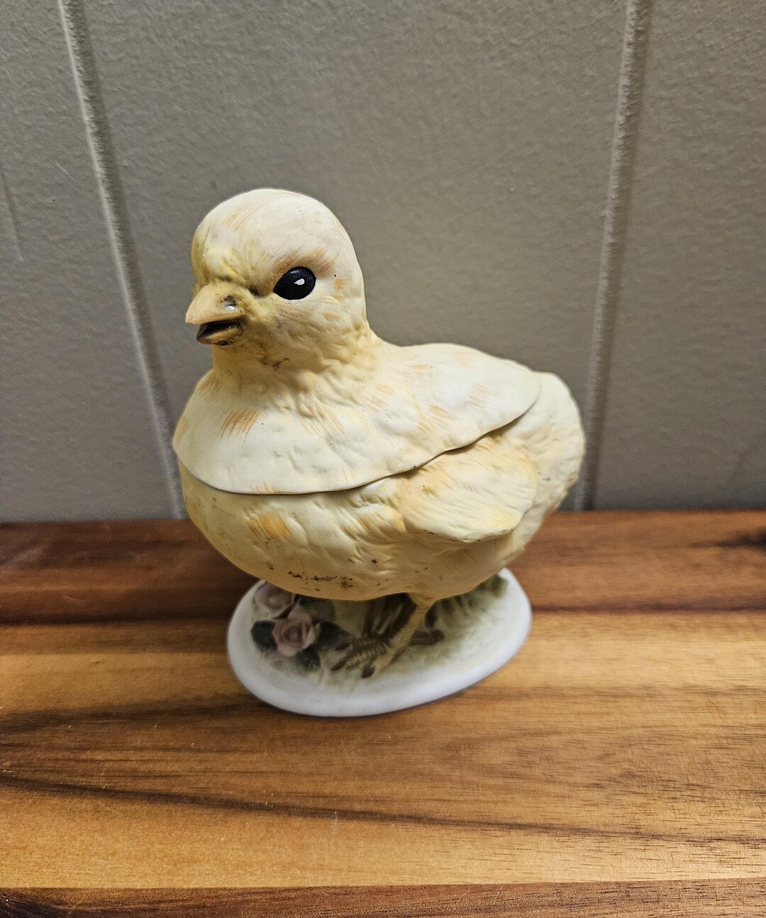 Vintage 1950s Lefton China Japan Baby Yellow Chick - Porcelain Easter ...