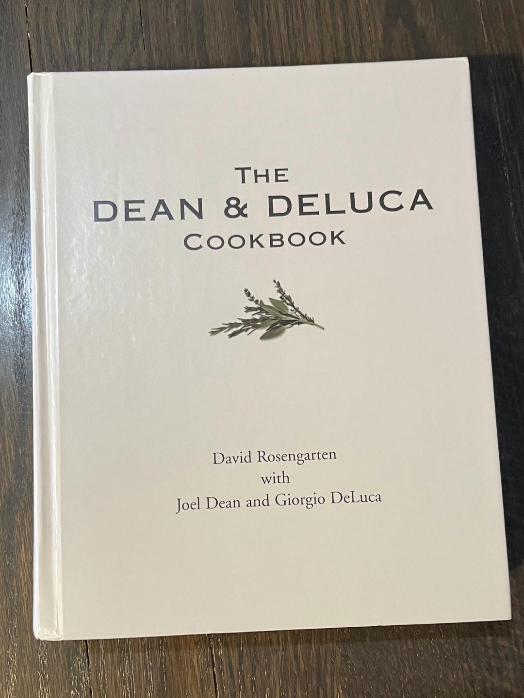 The Dean & Deluca Cookbook by David Rosengarten - Vintage Hardcover First Edition 1996 - Etsy