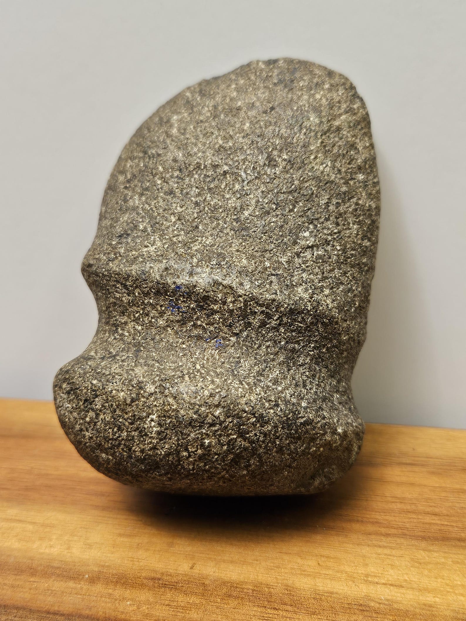 LARGE Fully Grooved Axe Stone Axe Head - Antique Native American Indian ...