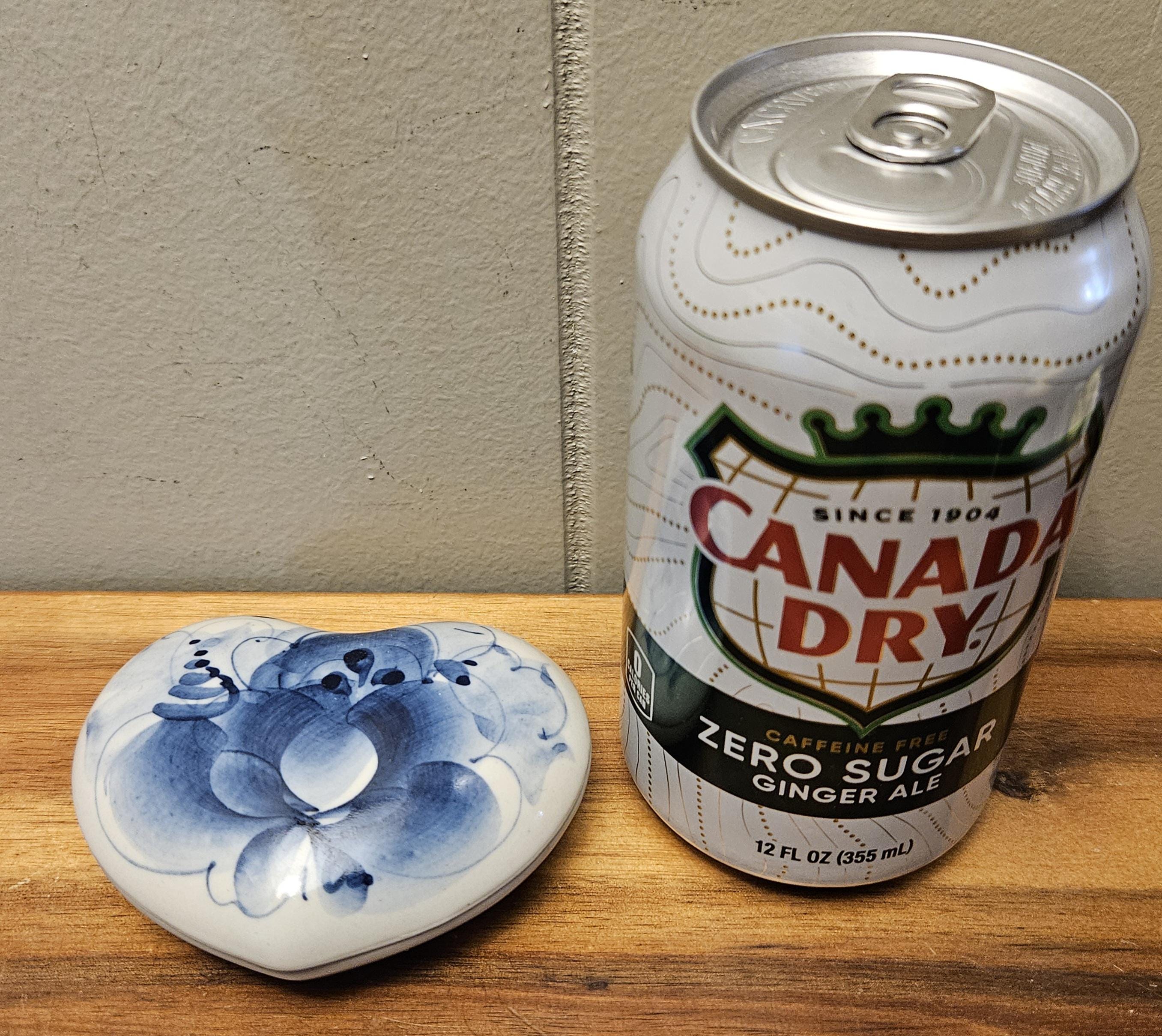 Delft Heart Box - Blue Floral Porcelain Lidded Box - Artist Signed ...