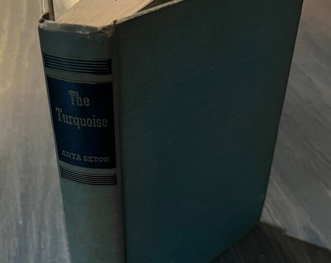 The Turquoise by Anya Seton - Vintage Hardcover Book 1946 - Etsy