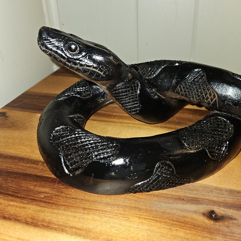 Carved Snake - Etsy