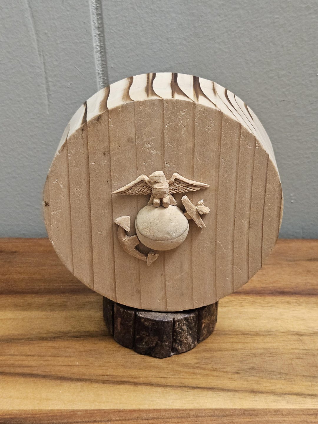 USMC Eagle Globe and Anchor - Wood Carving / Marine Corps Semper ...