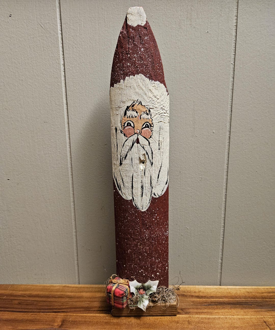 Recycled Picket Fence Santa Claus / Saint Nicholas / St. Nick / Father ...