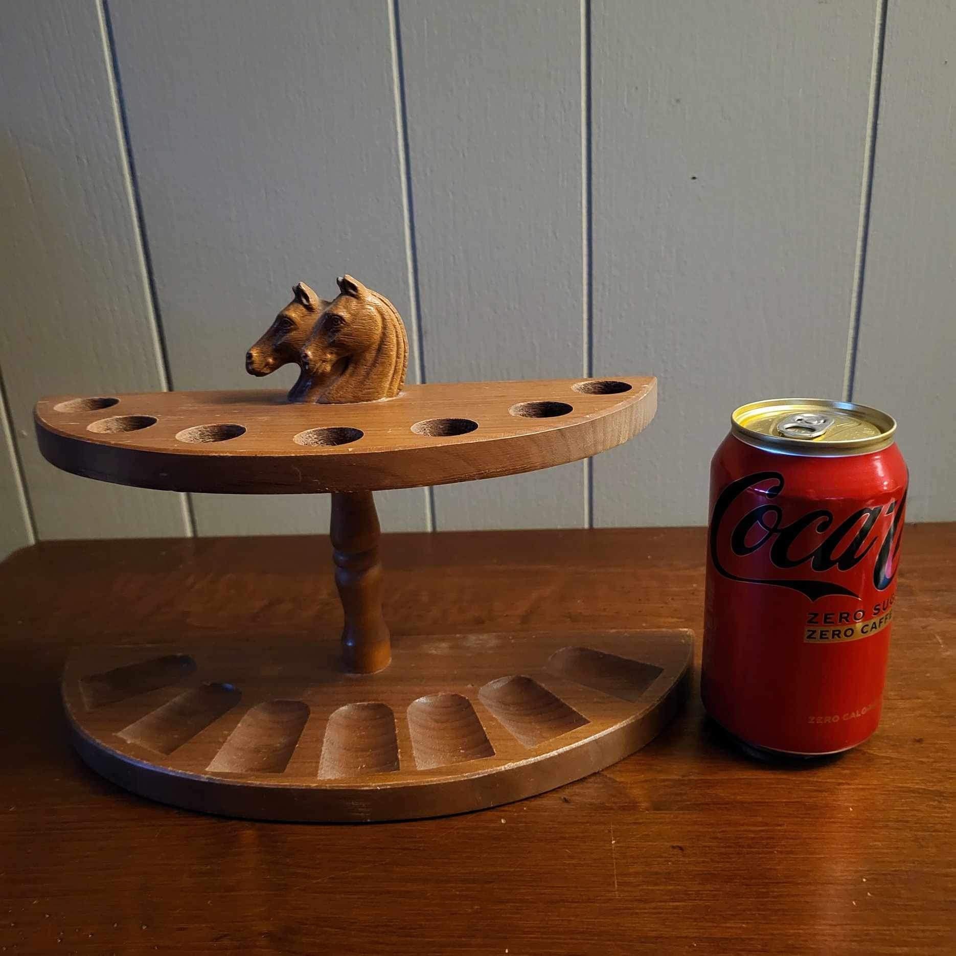 Horse Head Vintage Pipe Rack - Etsy