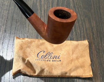 Cellini Original Imported Briar Vintage Insta Caked Pipe - Rare - Made ...