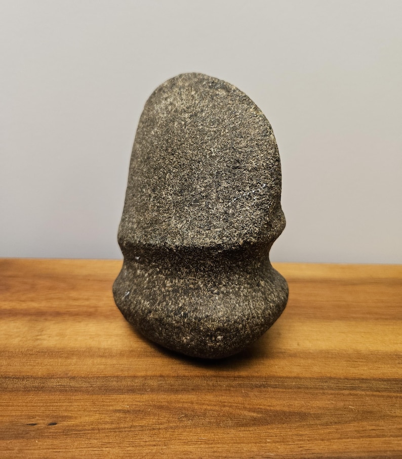 LARGE Fully Grooved Axe Stone Axe Head - Antique Native American Indian ...