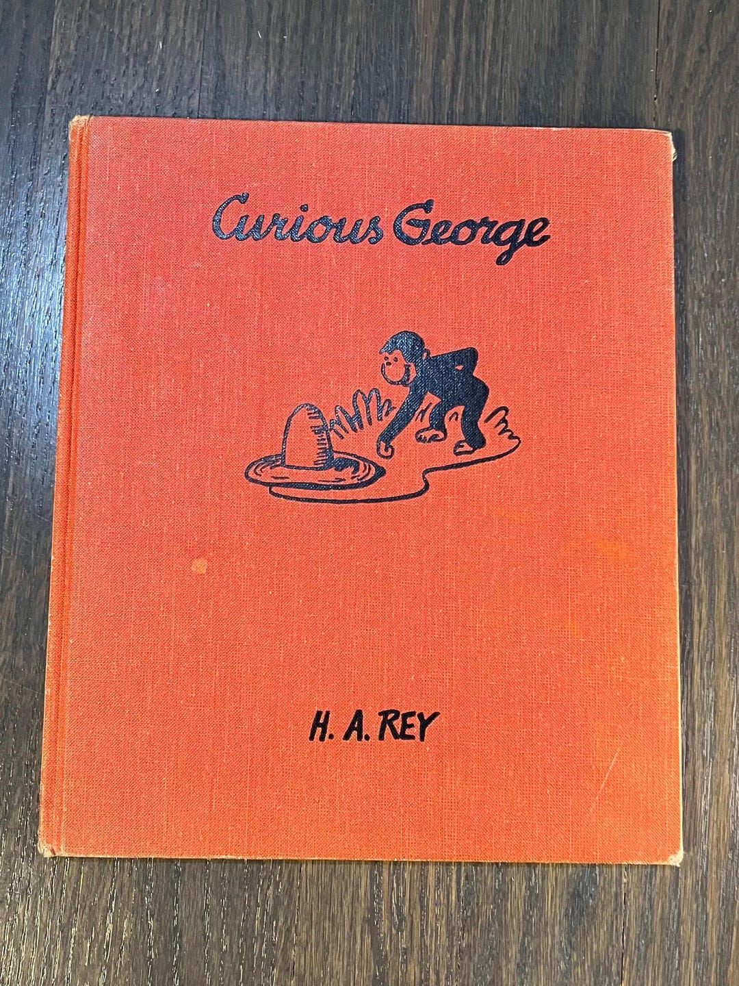 Curious George by H.A. Rey - First Edition, 16th Printing - Vintage ...
