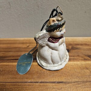 Extremely RARE - Vintage Walnut Ridge Chalkware WRC Angel Cat Christmas ...