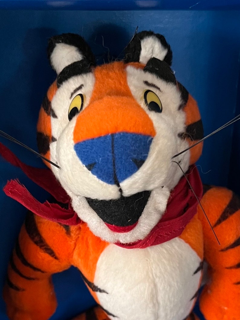 Tony the Tiger Vintage Kelloggs Plush Toy - Etsy