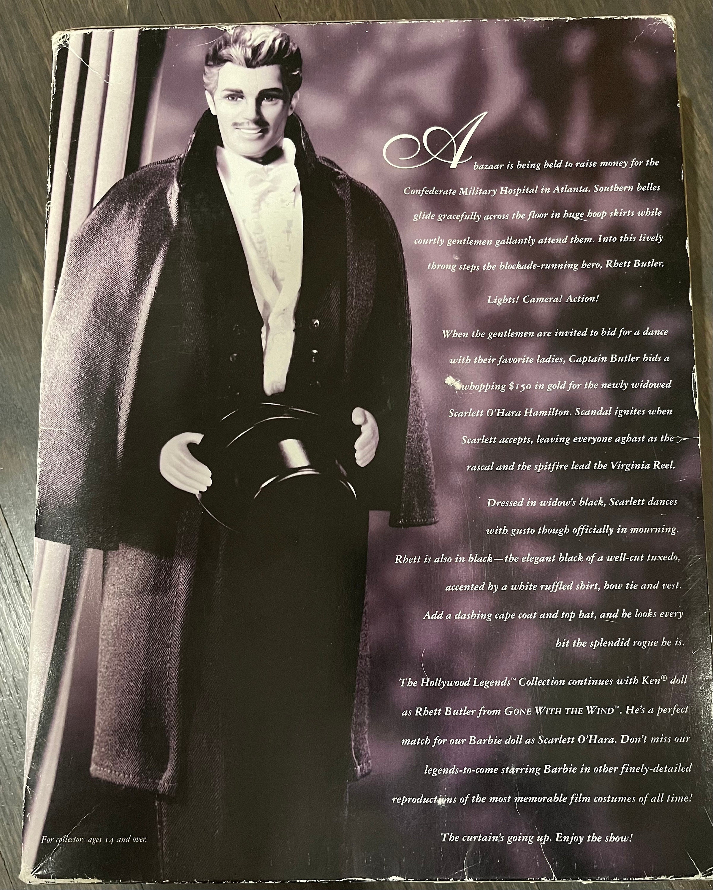 Ken as Rhett Butler in Gone With the Wind, Hollywood Legends Collection ...