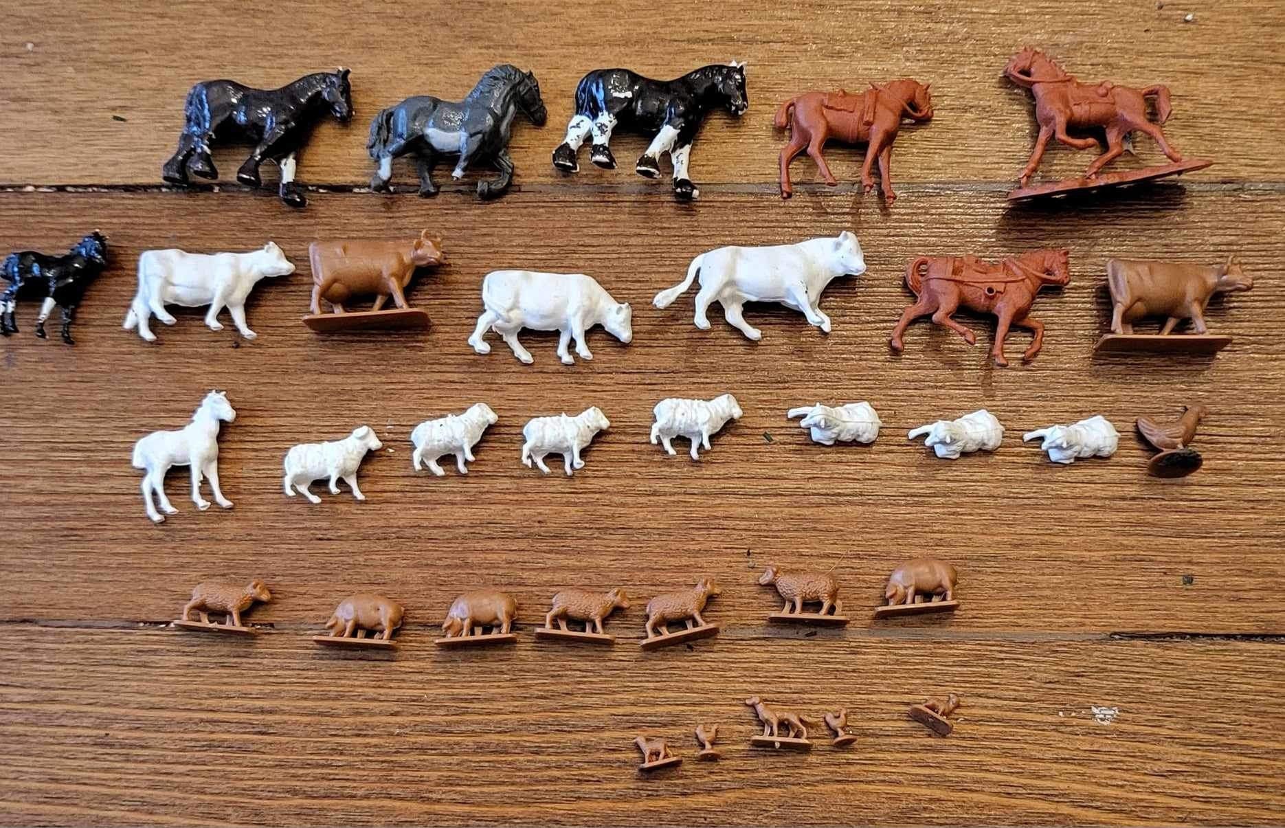 Airfix Vintage Scale Figures animals & People for Railroad Models - Etsy