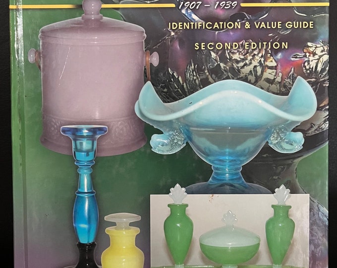 Fenton Art Glass 1907-1939 Vintage Identification and Value Guide - Etsy