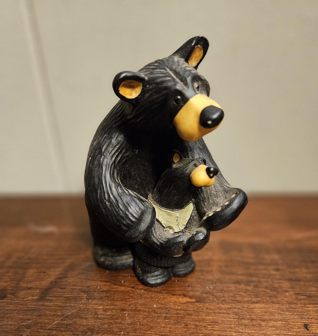 Bearfoots lessor Artist Jeff Fleming Bear Collection Numbered 4 Tall - Etsy