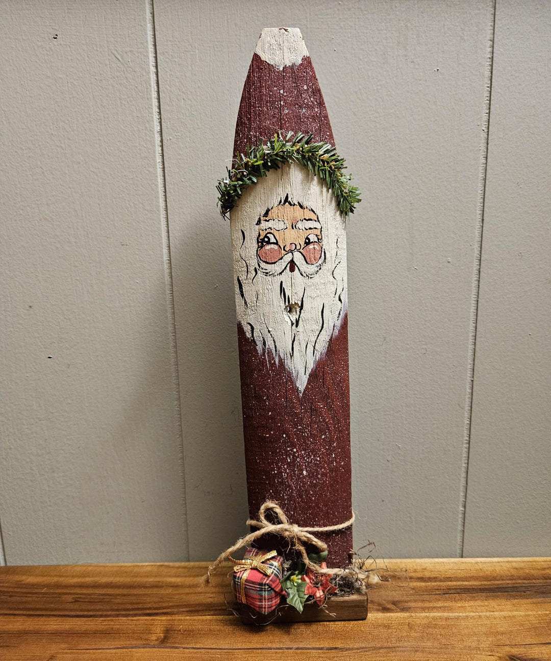 Recycled Picket Fence Santa Claus / Saint Nicholas / St. Nick / Father ...