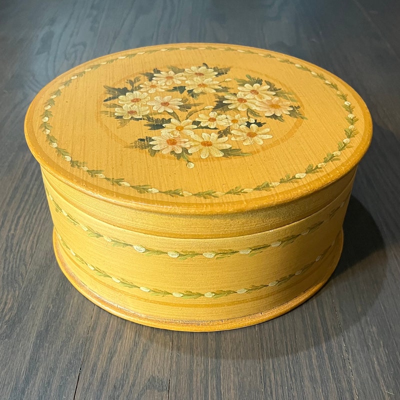 Decorative Hat Box - Etsy