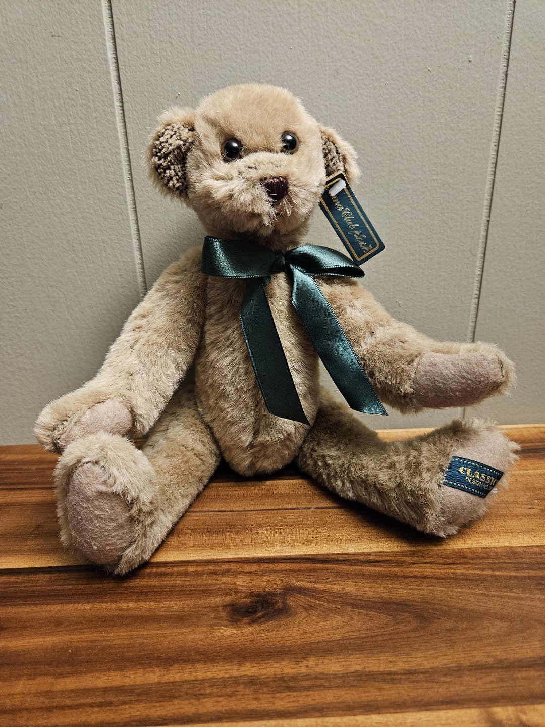 Authentic Vintage Fully Jointed Artist Hand Made Teddy Bears - 12 Inch ...