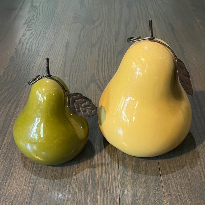Ceramic Pear - Etsy