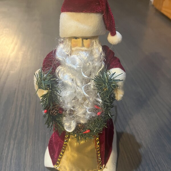 Santa Tree Topper - Etsy