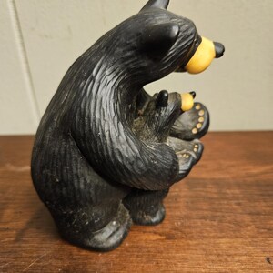 Bearfoots lessor Artist Jeff Fleming Bear Collection Numbered 4 Tall - Etsy