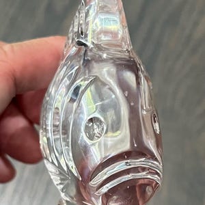 Waterford Crystal Vintage Angel Fish Glass Sculpture - 2.5” Tall - Etsy
