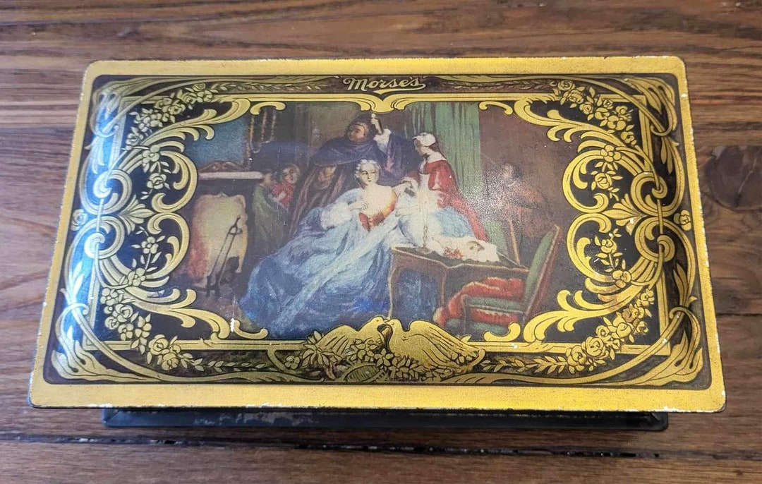 Morse’s Candy Chicago Vintage Victorian Candy Tin - Etsy