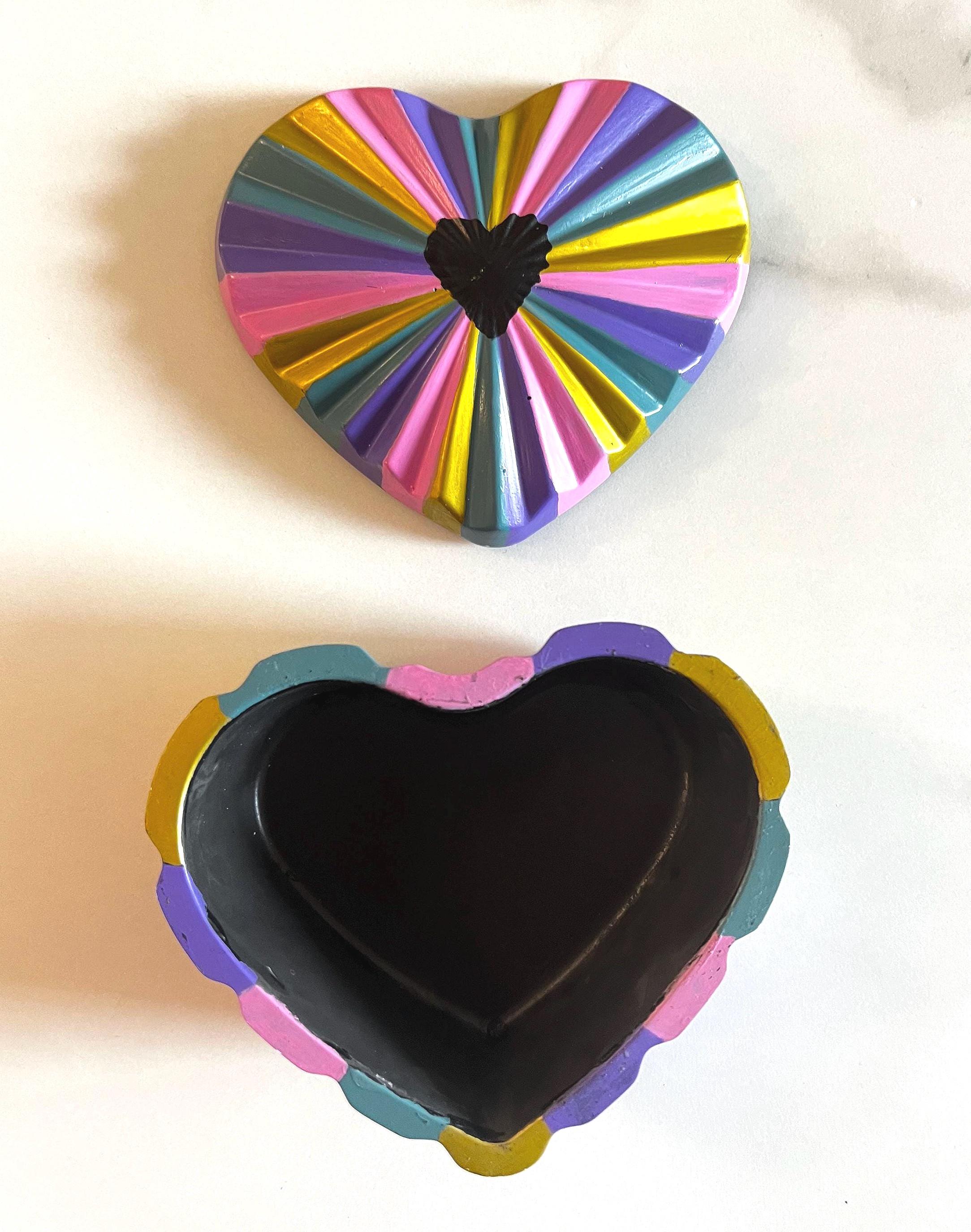 Handmade Heart Shaped Mini Storage Box - Etsy