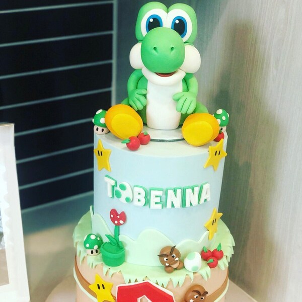 Yoshi Cake Topper - Etsy