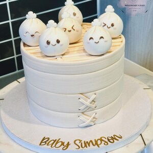 Little Dumpling Cake Toppers - Etsy