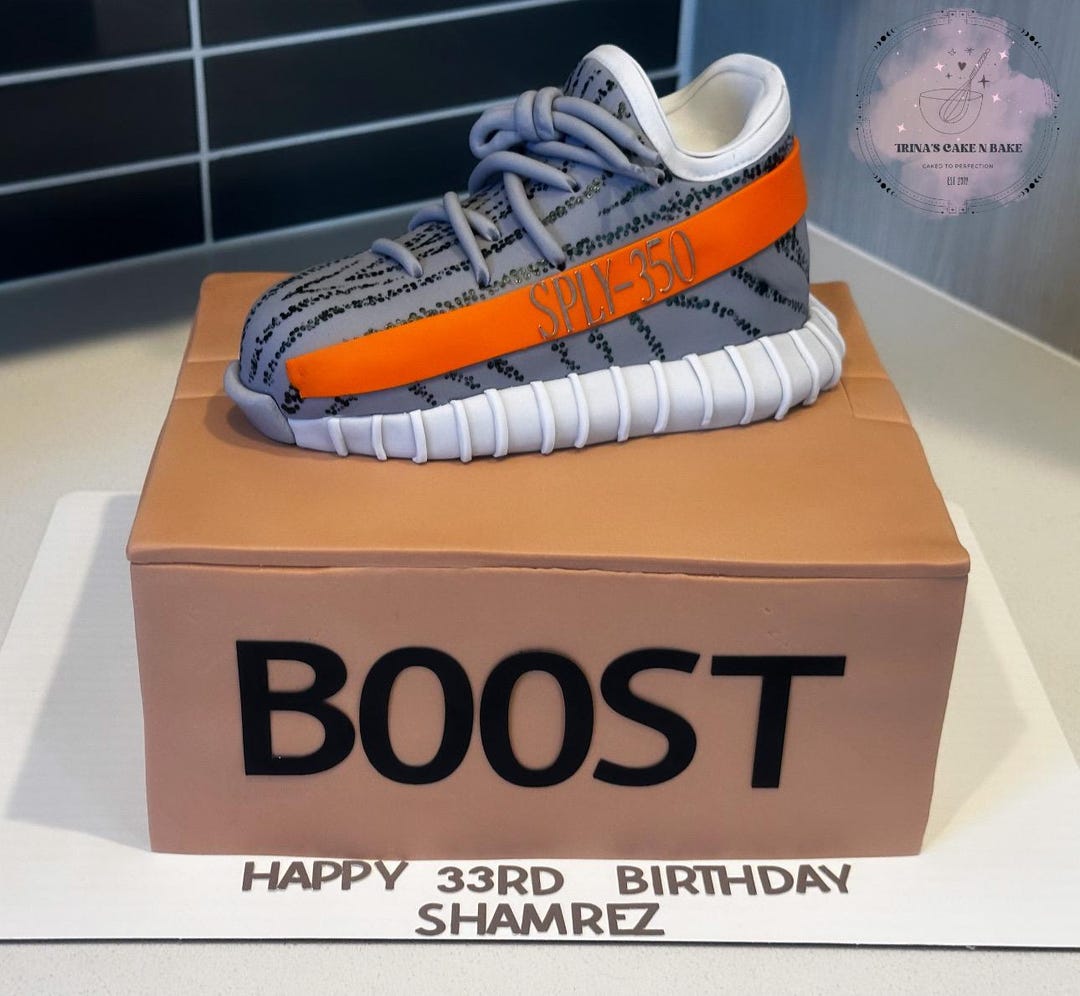 Custom Fondant Shoe Cake Topper - Etsy