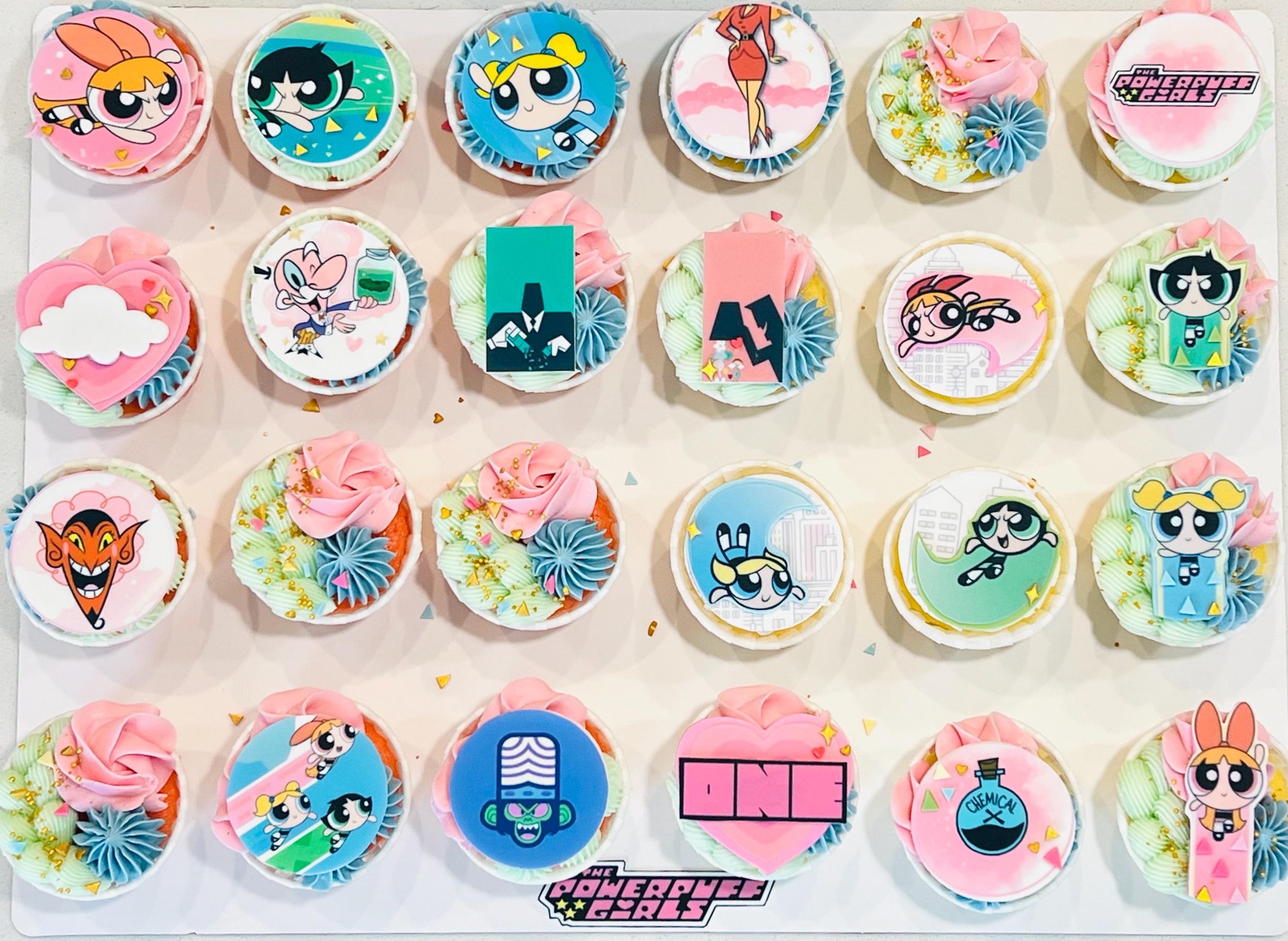 Powerpuff Girls Cake and Cupcake Toppers - Etsy