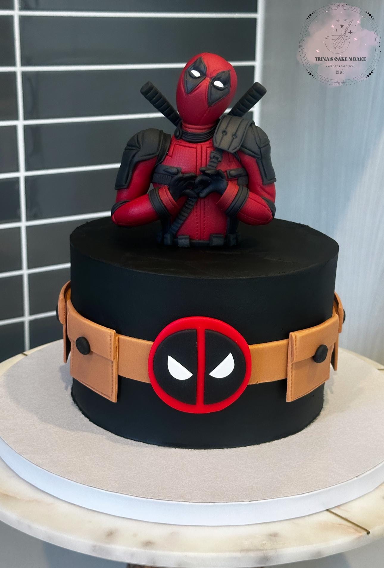 Deadpool Cake Topper - Etsy