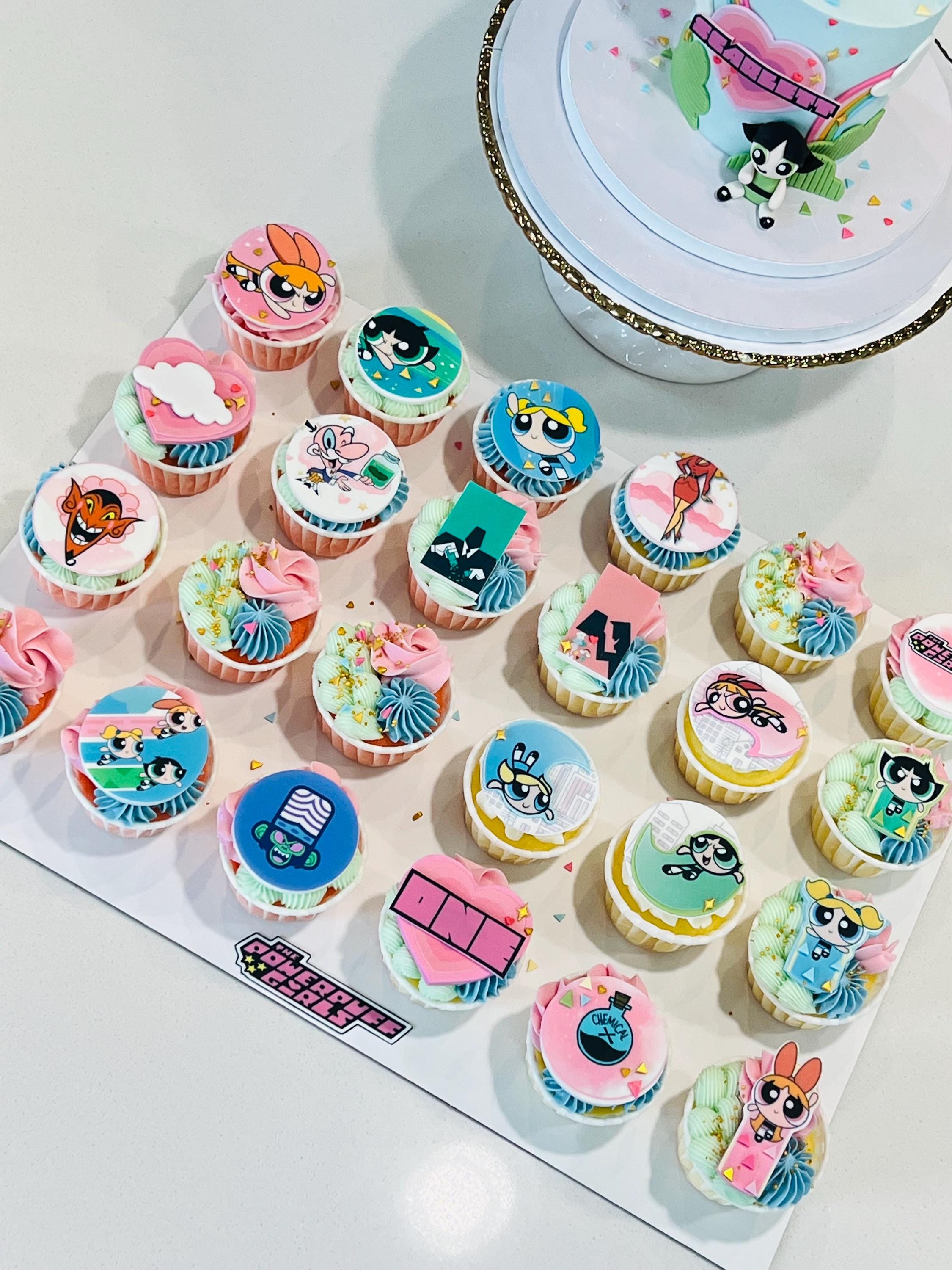 Powerpuff Girls Cake and Cupcake Toppers - Etsy