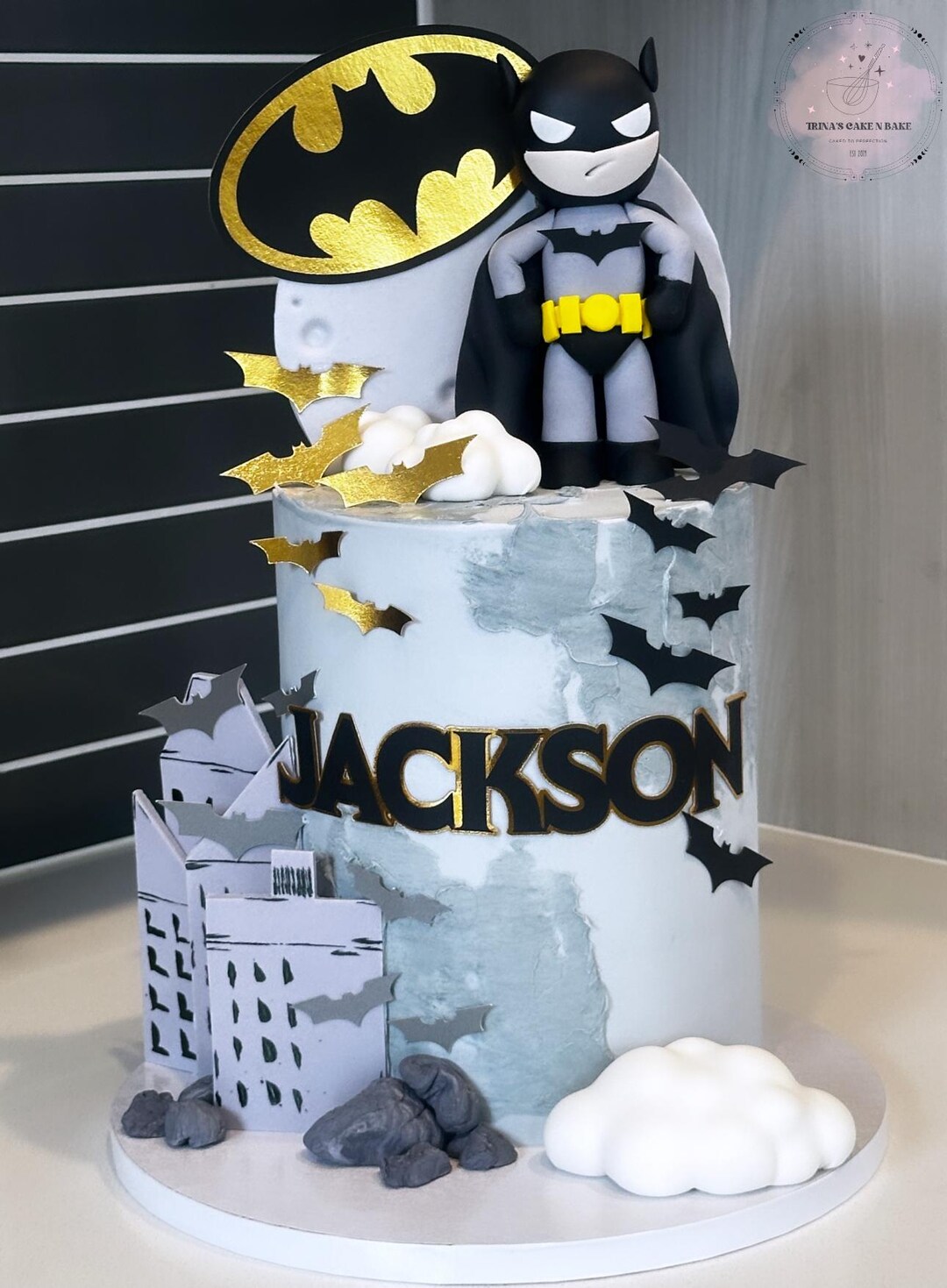 Batman Cake Toppers - Etsy
