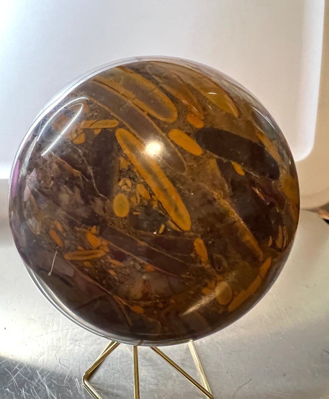 Miriam Stone Sphere - Etsy