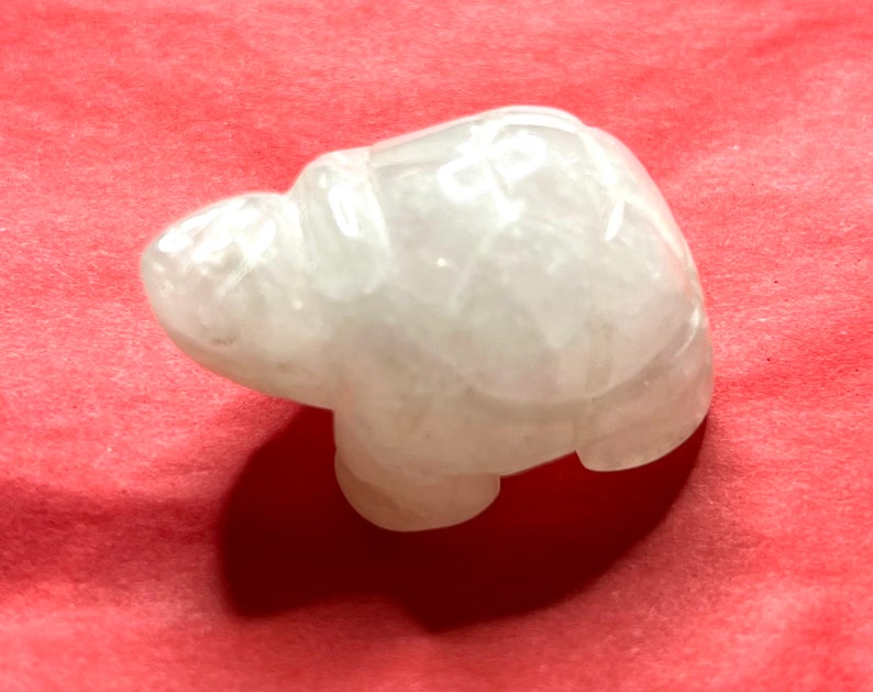 Mini Clear Quartz Turtle - Etsy