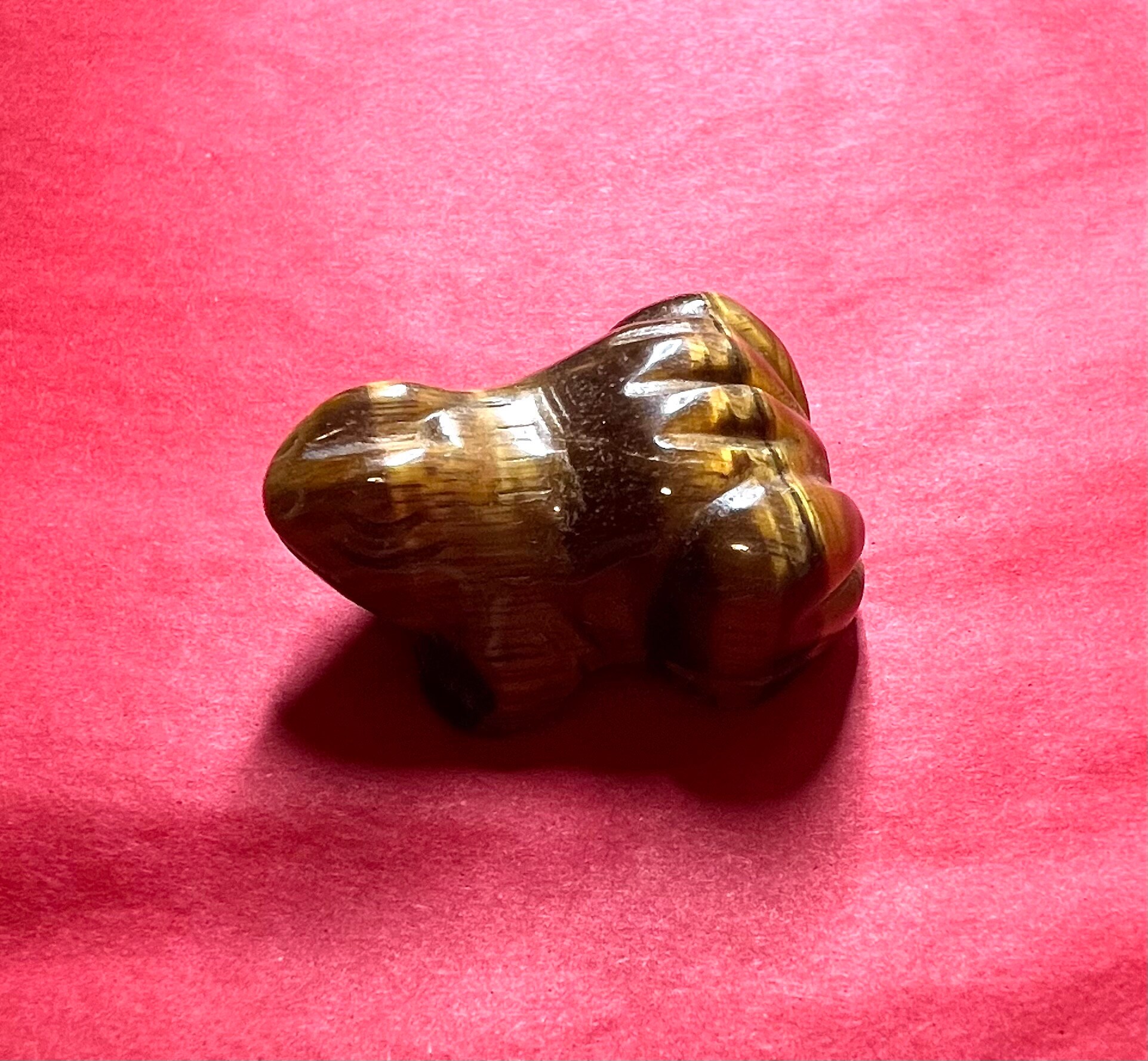 Mini Tiger Eye Frog - Etsy