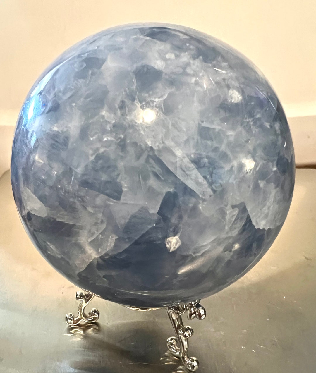 Iceland Spar Calcite Sphere - Etsy